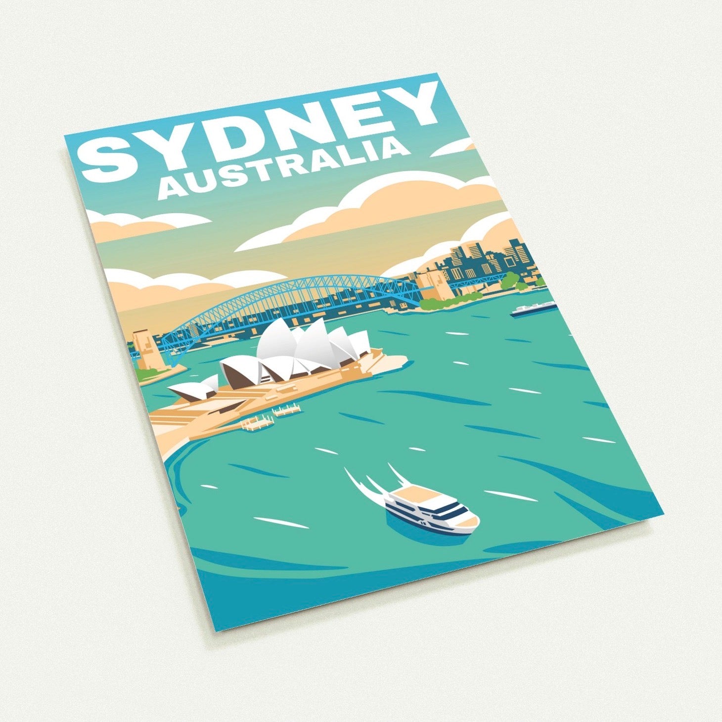 Postcards (10er Pack): Sydney – BLN PRINT