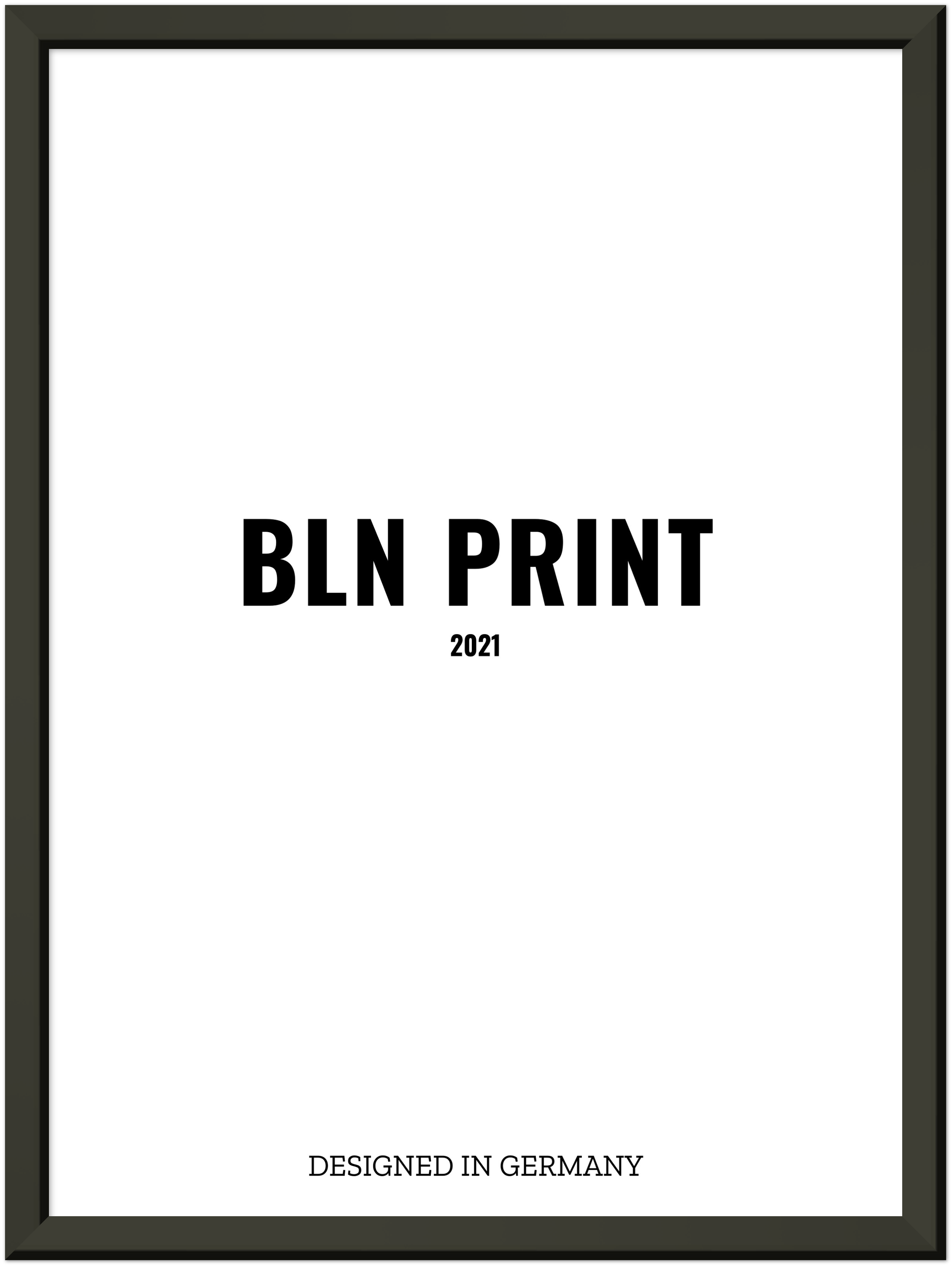 Premium Aluminum Frame - Black – BLN PRINT