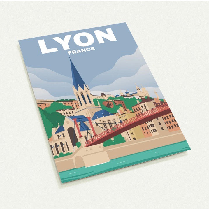 Postcards (10er Pack): Lyon – BLN PRINT