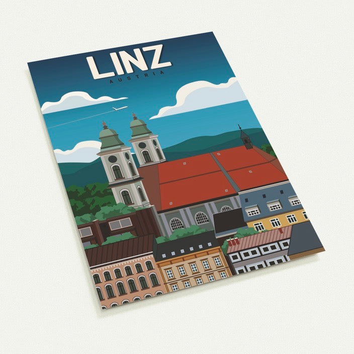 Postcards (10er Pack): Linz – BLN PRINT