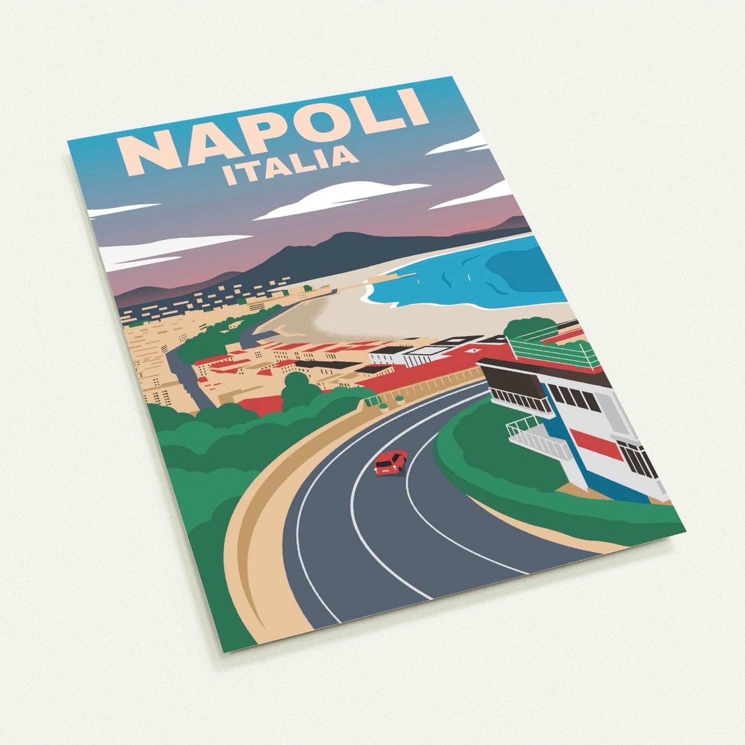Postcards (10er Pack): Naples – BLN PRINT